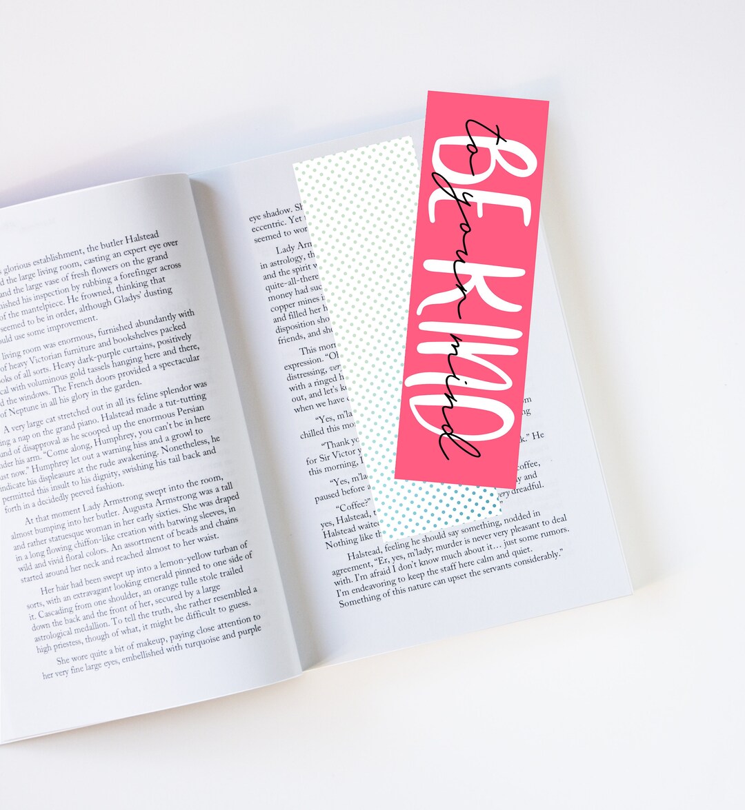 Be Kind to Your Mind Mental Health Bookmark / Laminated Bookmarks ...