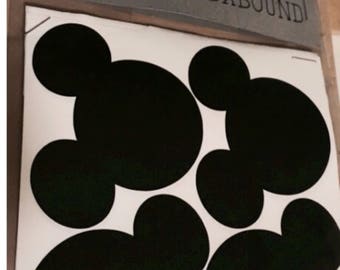 VINYL DECAL Set of Mickey and Minnie Mouse Disney Vinyl - Etsy