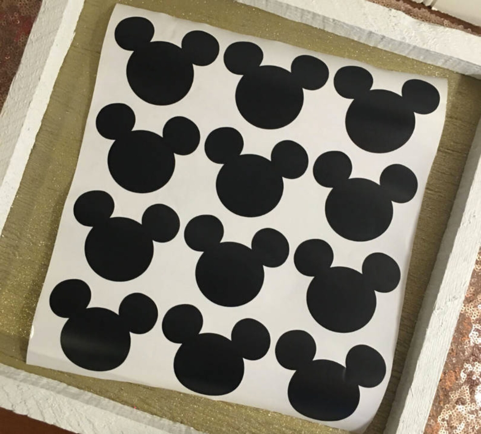 Mickey Mouse Vinyl Stickers - Etsy