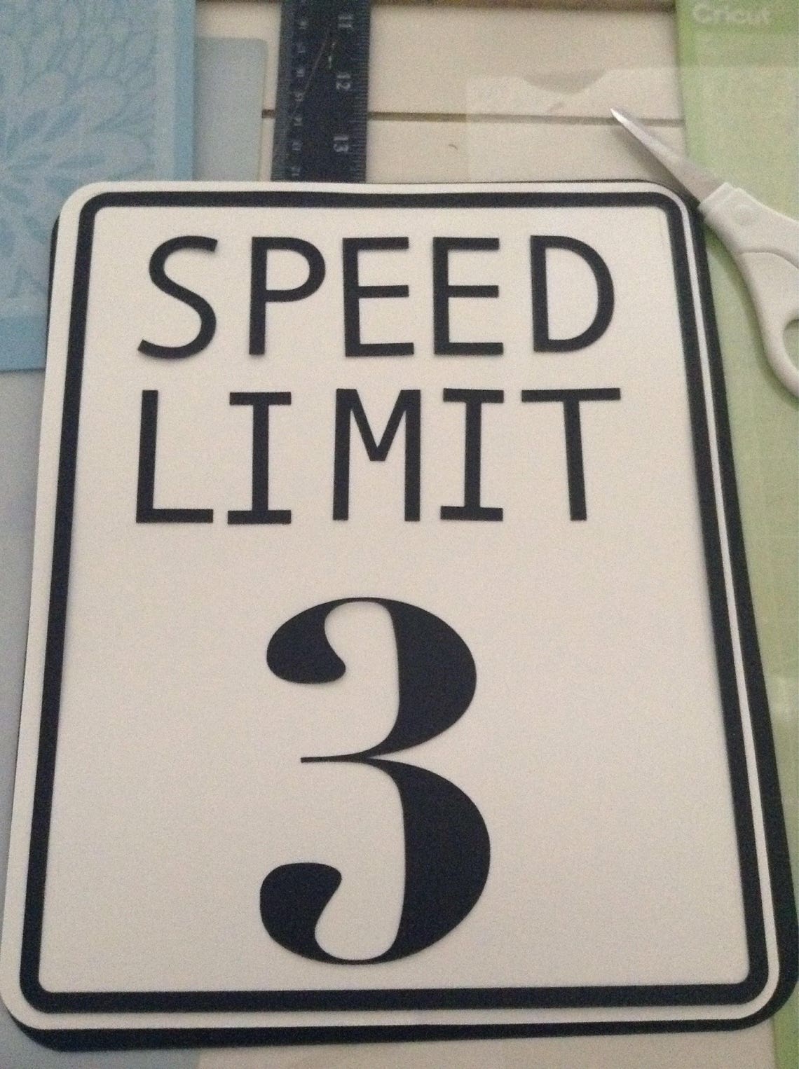 Speed Limit Cars Party Sign - Etsy