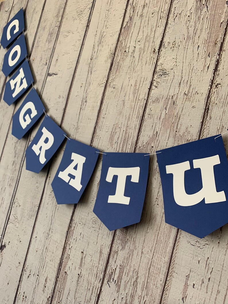 Congratulations Banner Celebration Congrats Banner - Etsy