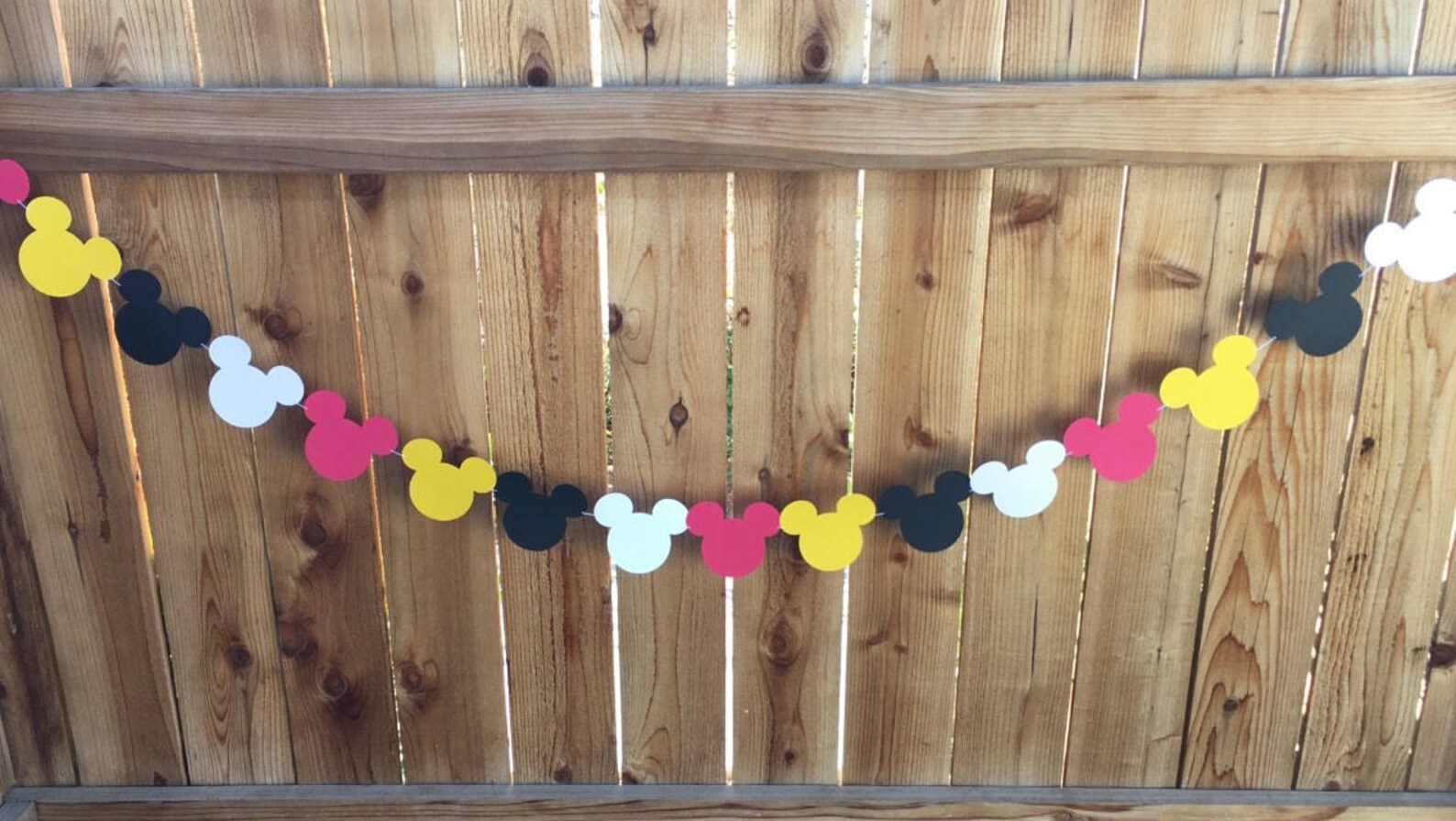 Mickey Mouse Ears Birthday Banner: Clubhouse Party Decor - Etsy