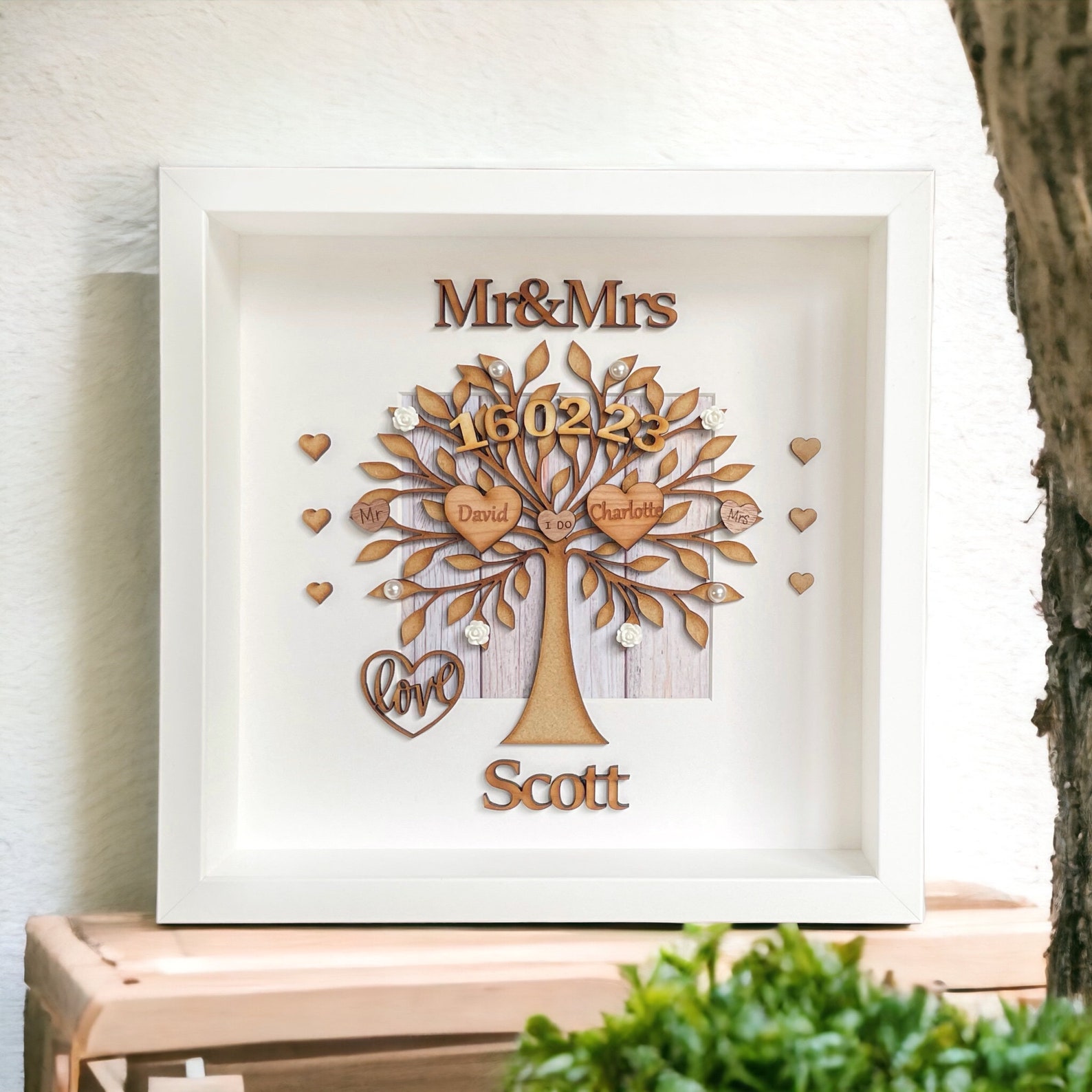 Personalised Wedding Gift. Unique Wedding Gift for Couples | Bride to ...