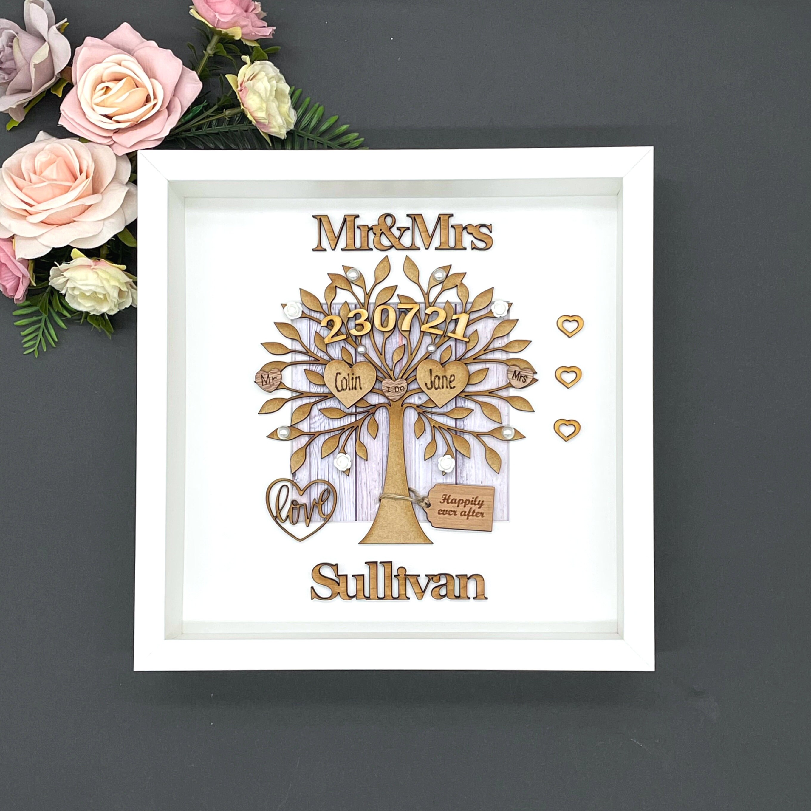 Personalised Wedding Gift. Unique Wedding Gift for Couples | Etsy