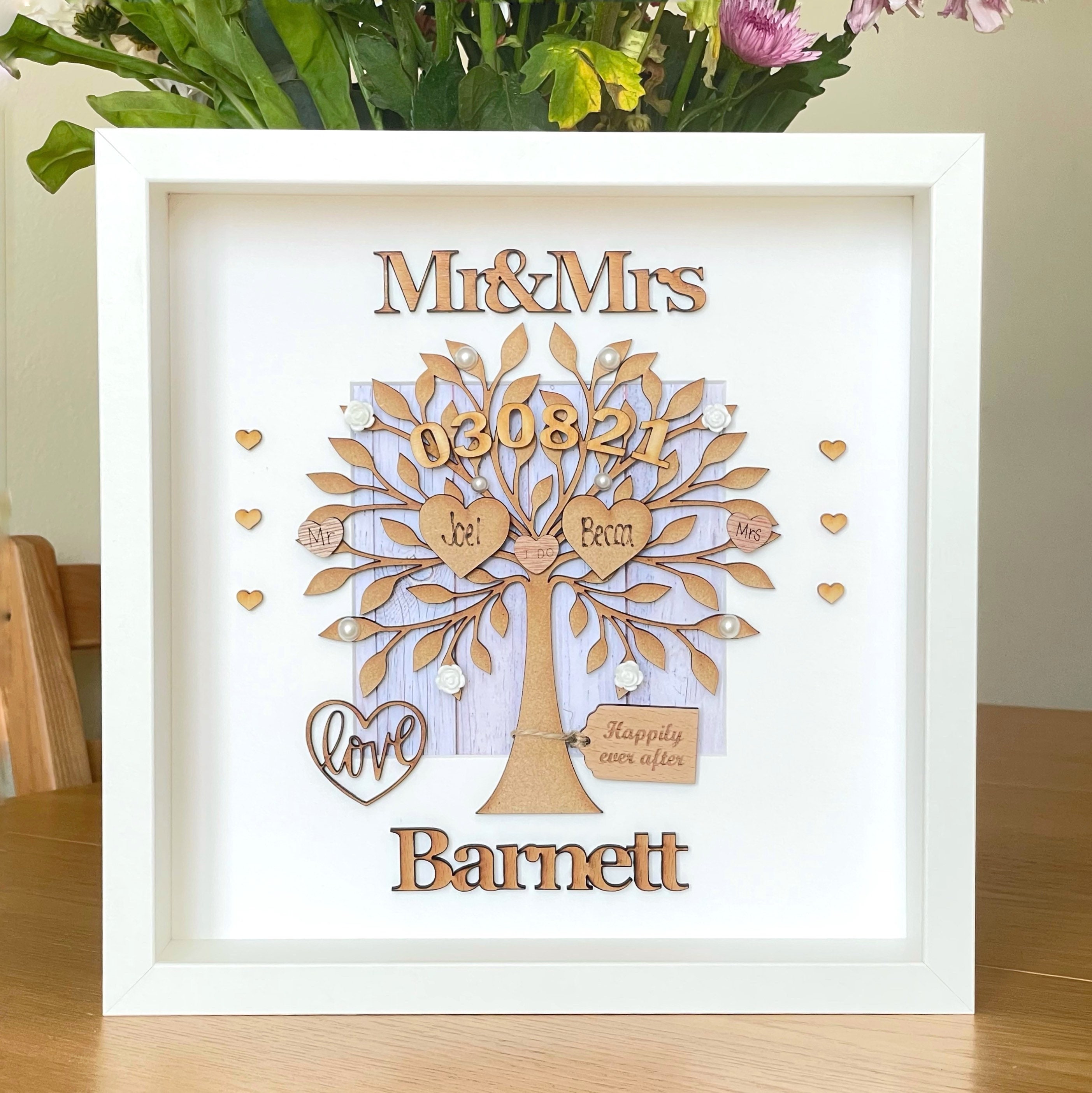 Personalised Wedding Gift. Unique Wedding Gift for Couples | Etsy