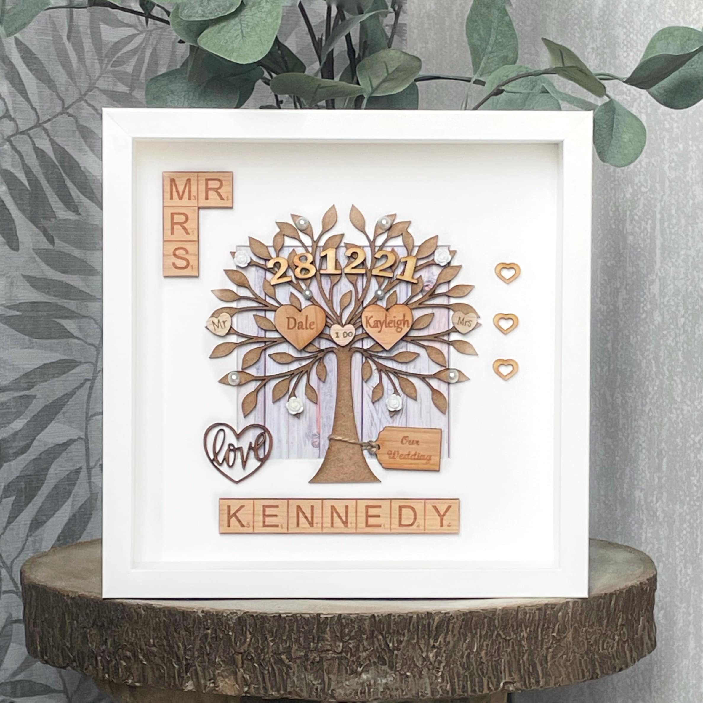 Wedding Gift. Unique Wedding Gift for Couples. Engraved Names. - Etsy UK