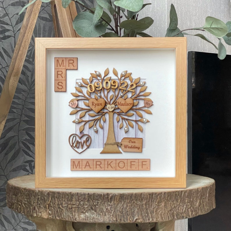 Wedding Gift. Unique Wedding Gift for Couples. Engraved Names. - Etsy