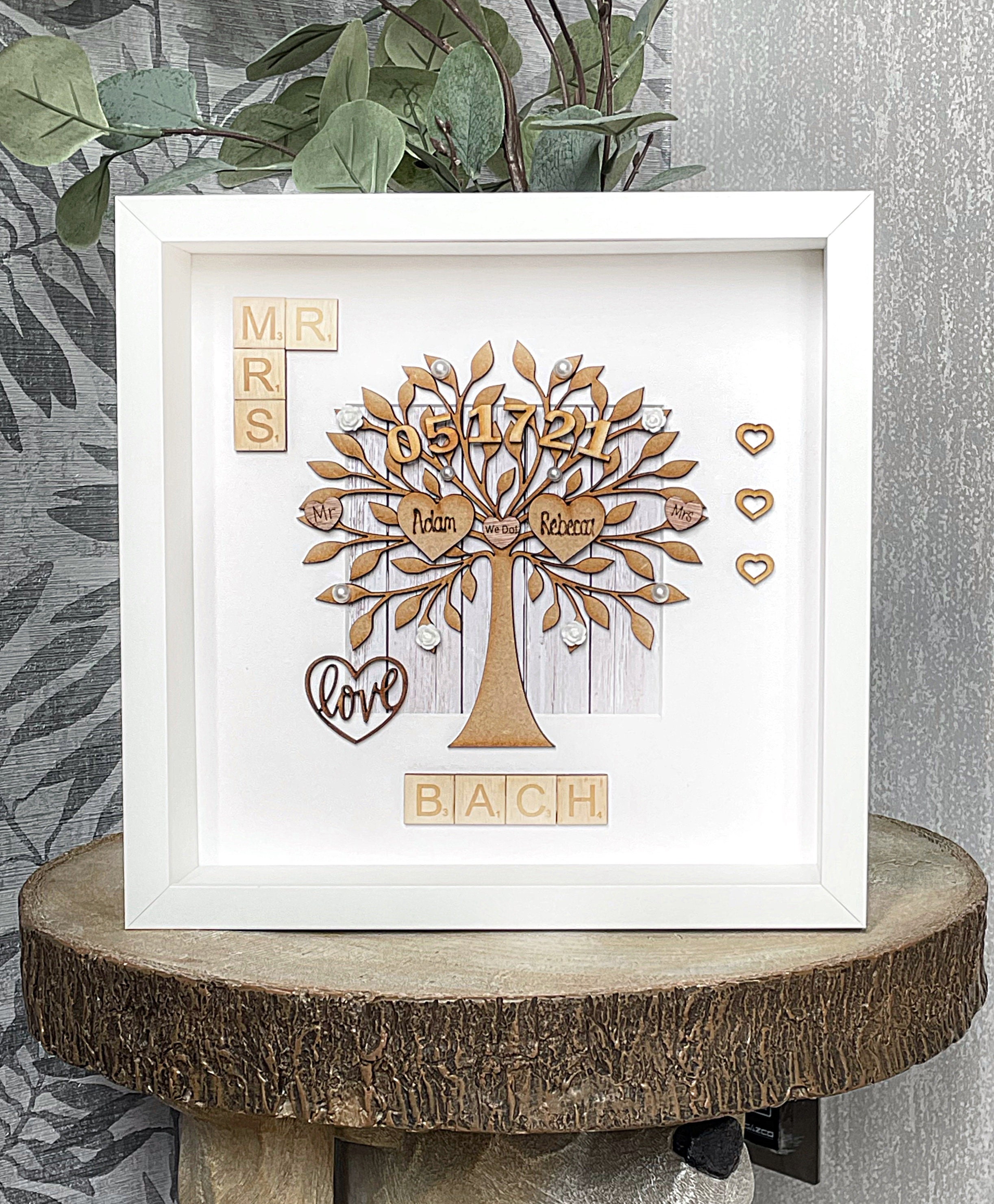 Wedding Gift. Unique Wedding Gift for Couples. Engraved Names. - Etsy UK