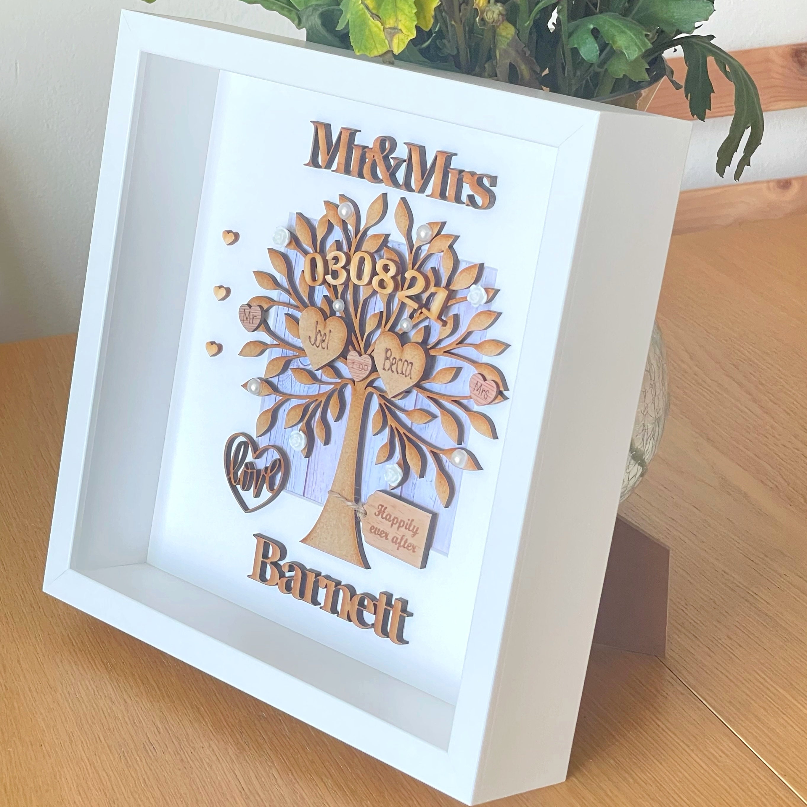 Personalised Wedding Gift. Unique Wedding Gift for Couples | Etsy