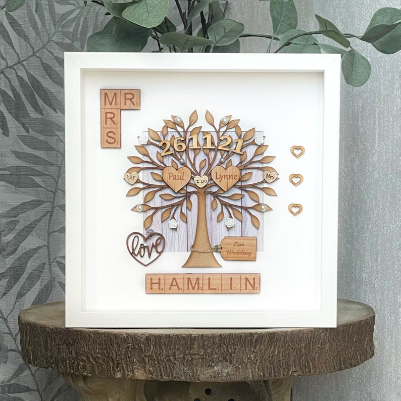 Wedding Gift. Unique Wedding Gift for Couples. Engraved Names. - Etsy