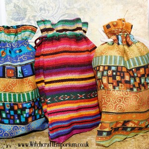 WITCH POUCH Kit Bundle Vegan Organic Herb Magic Pagan Wicca Wiccan ...