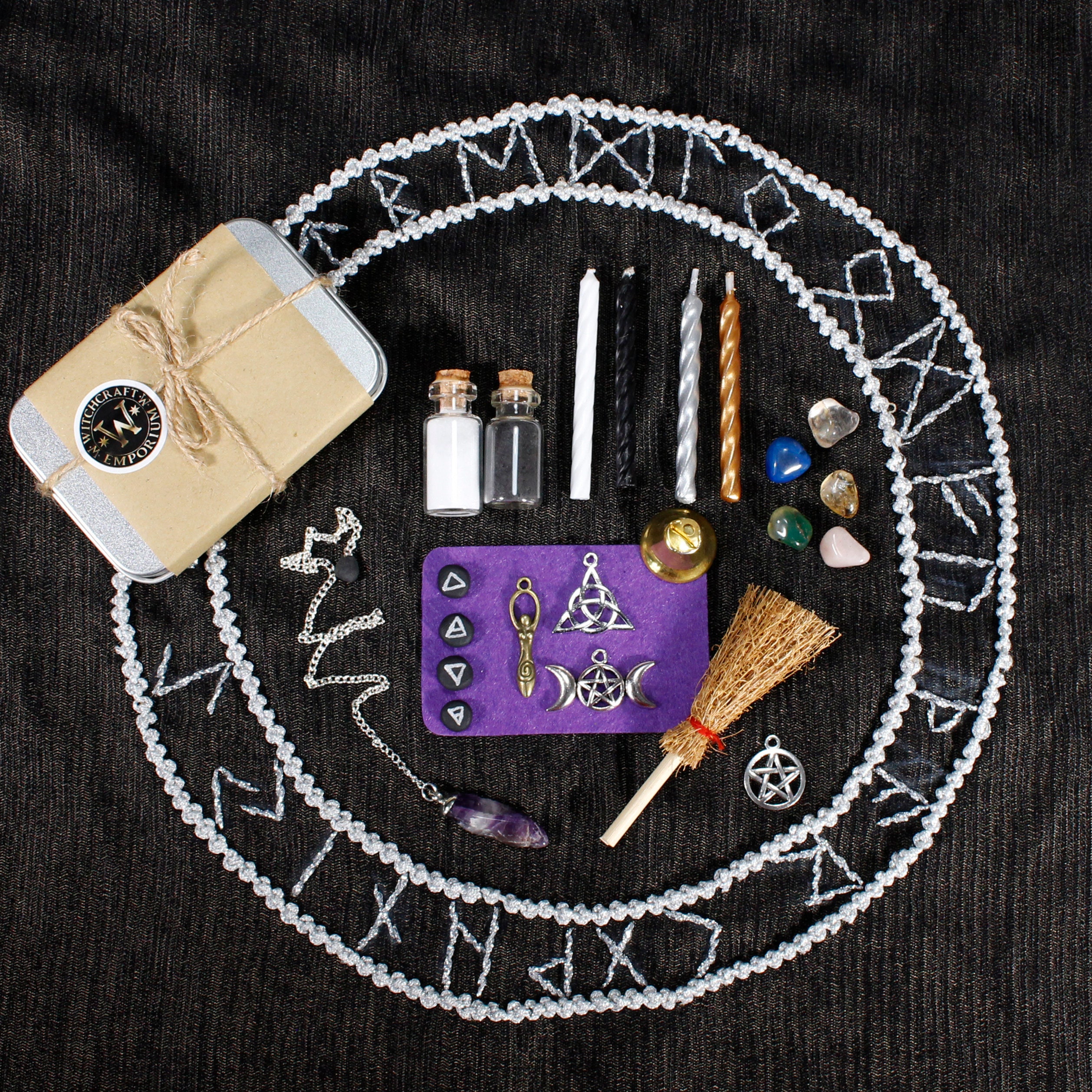 Travel Altar Kit Pocket Mini Bundle Vegan Organic Herb Magic - Etsy