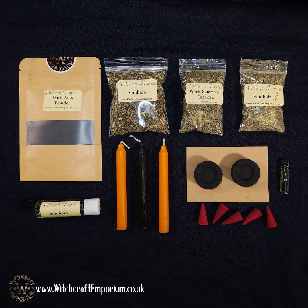 Samhain Sabbath Box Kit Bundle Vegan Organic Herb Magic Pagan Wicca ...