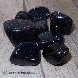 Goldstone (blue) - Stone Crystal Gemstone Mineral Pagan Wicca Wiccan ...