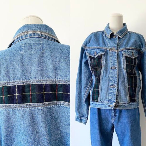 Denim and Plaid - Etsy