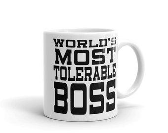 Nacho Average Boss Mug Funny Gift for Boss Office Mug Gift - Etsy