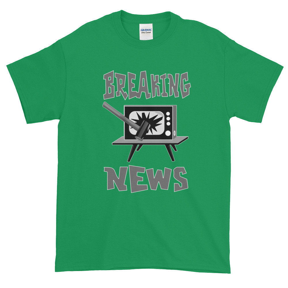 Breaking News TV Sledgehammer T-shirt - Etsy