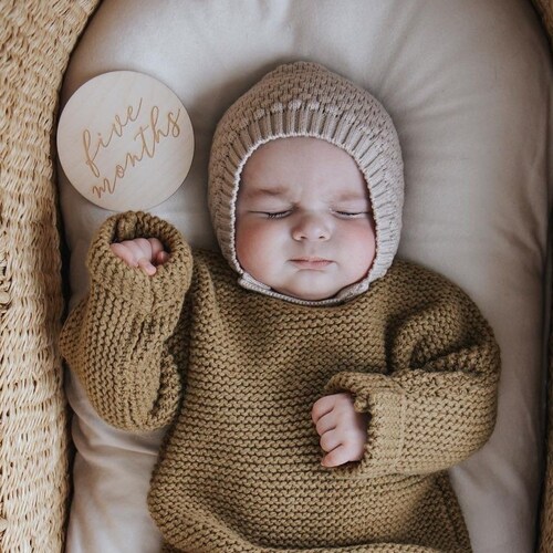 Simple Set Baby Milestones Baby Milestone Wooden Markers | Etsy