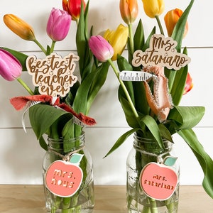 Teacher Bouquet Stick Teacher Gift Teacher Appreciation - Etsy