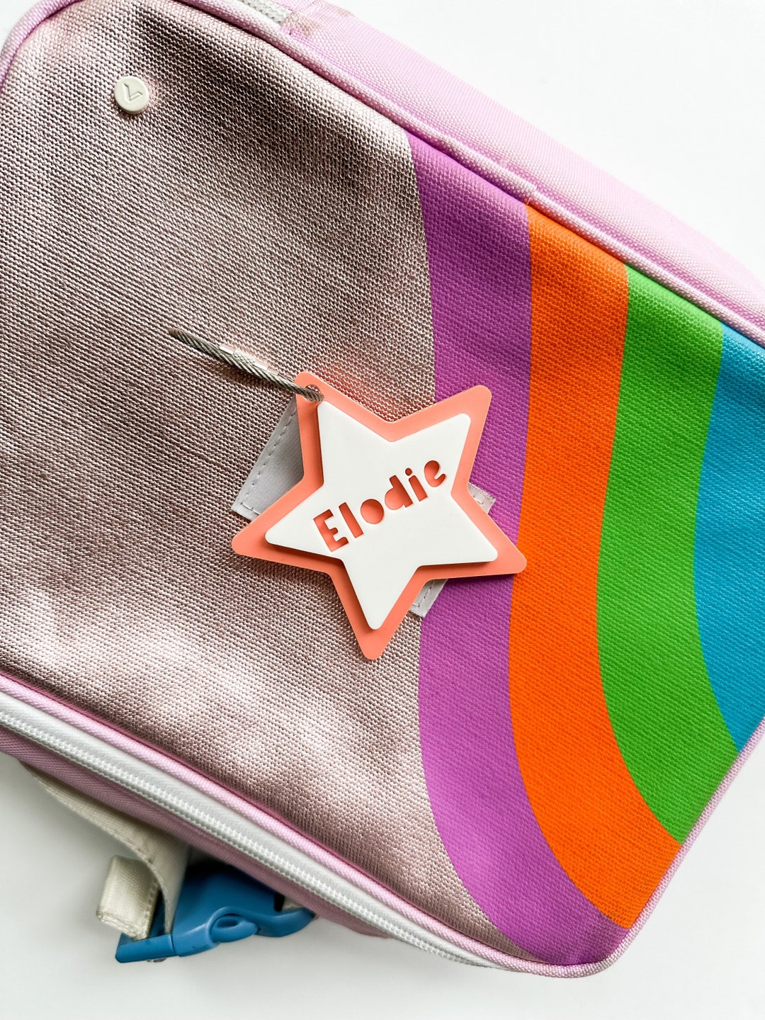 Star Bag Tag 3D Keychain Acrylic Name Tag Bag Tag Luggage Tag Diaper ...