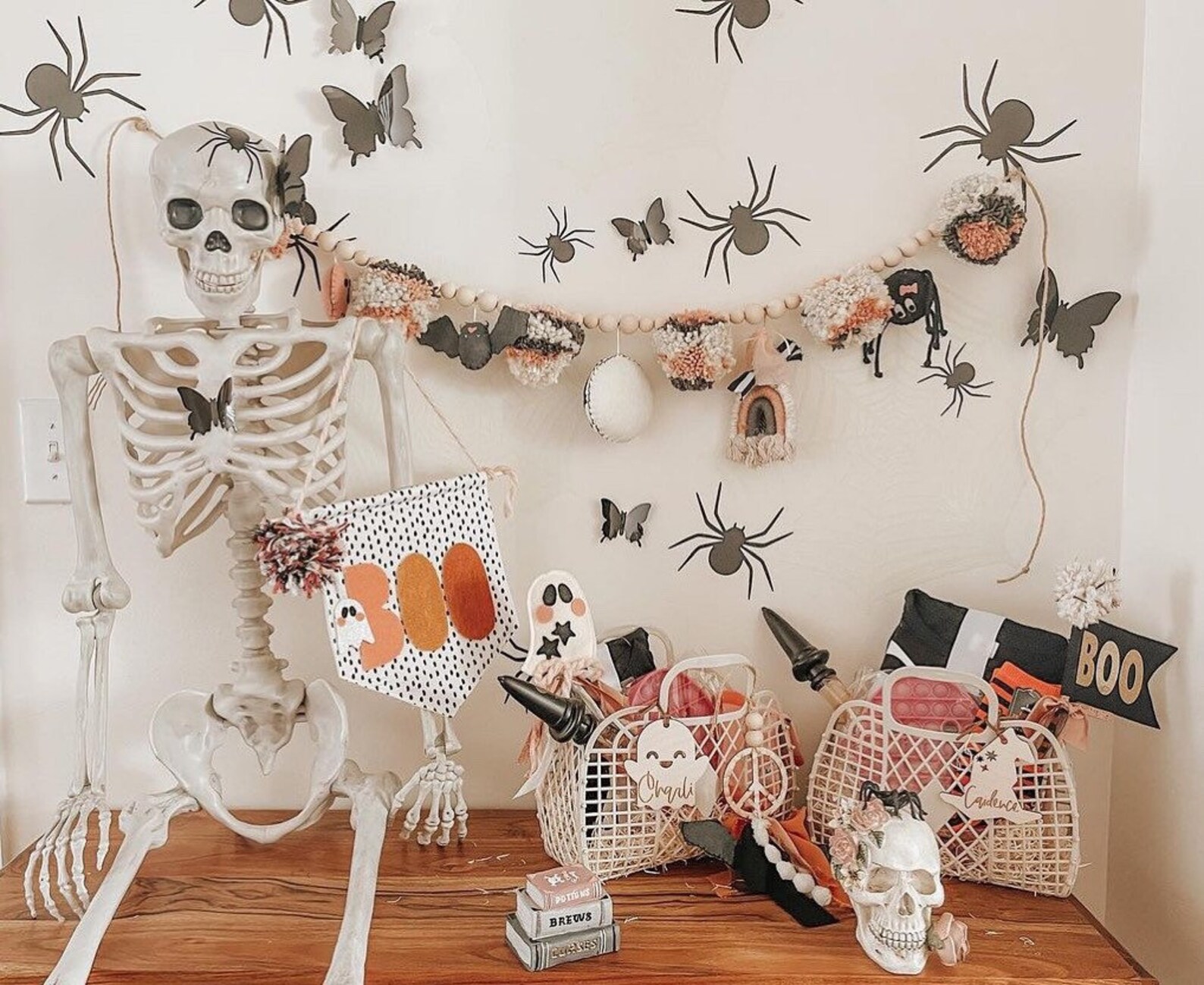 Ghost Tag Halloween Tags Name Tags Halloween Bucket Tags - Etsy