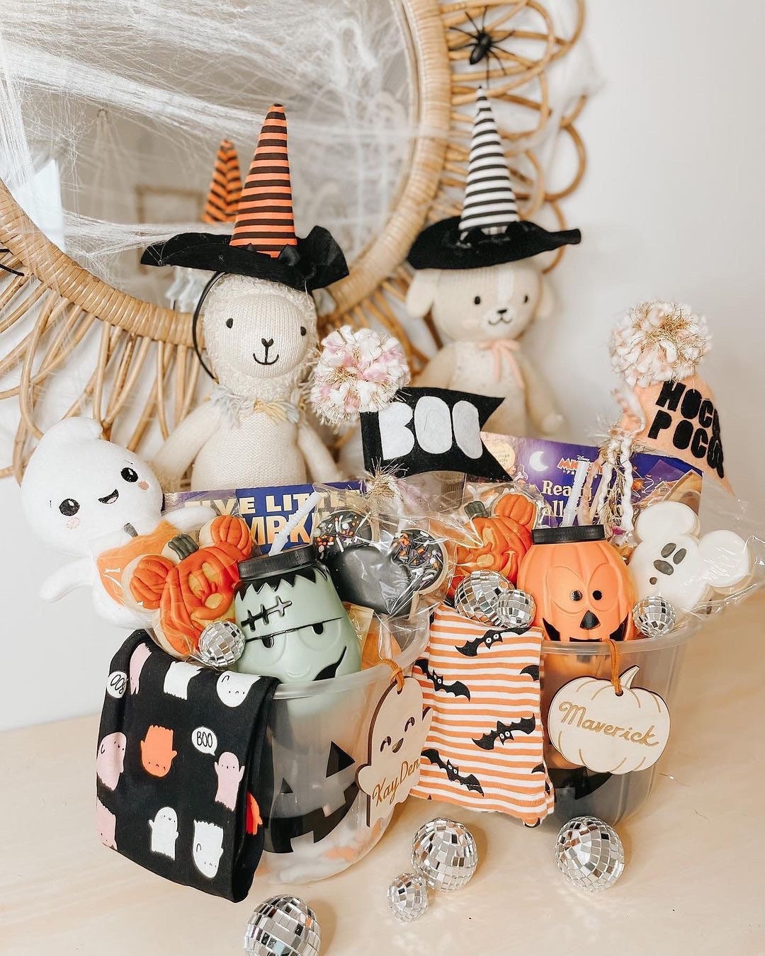 Pumpkin Tag | Halloween Basket Tags | Name Tags | Halloween Bucket Tags ...