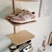 Floating Sneakers Shoes Display, Wooden Shelves, Birch Plywood Sneaker ...