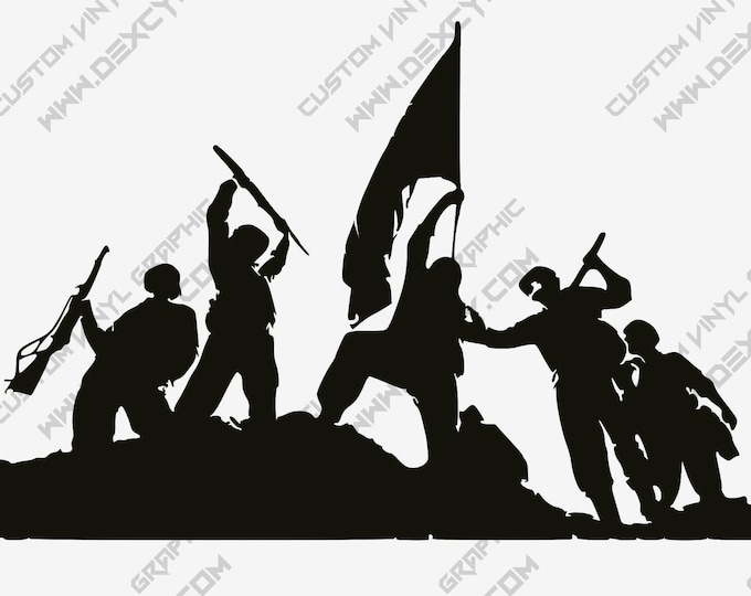 Military Troops Soldiers Decal U S ARMY Sticker Vinyl Decal Sticker Car ...