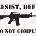 Do Not Comply Vinyl Decal Resist Defy Sticker Custom USA Anti Tyranny ...