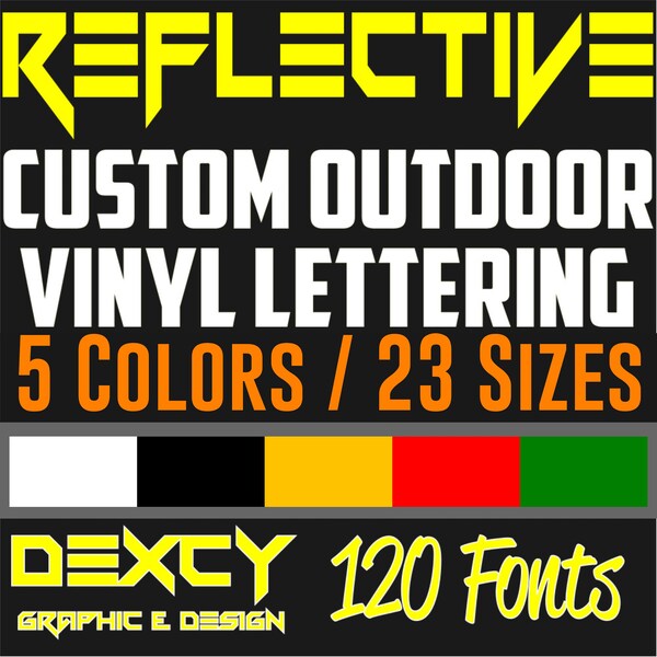 Reflective Stickers - Etsy