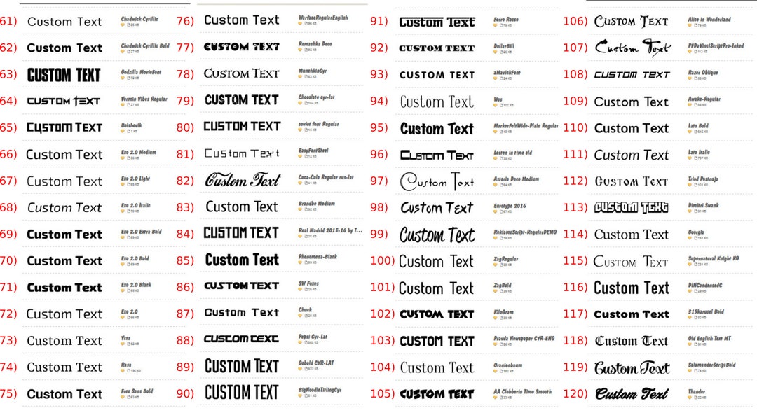 Vinyl Text Sticker - Custom Lettering Decals: Wall, Car, Truck, Boat ...