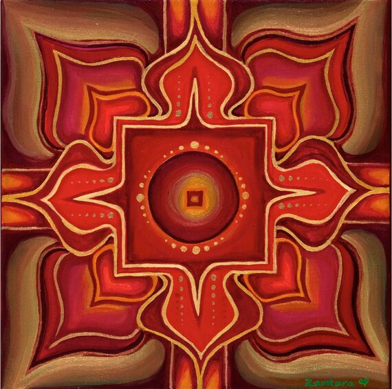 Root Chakra Painting