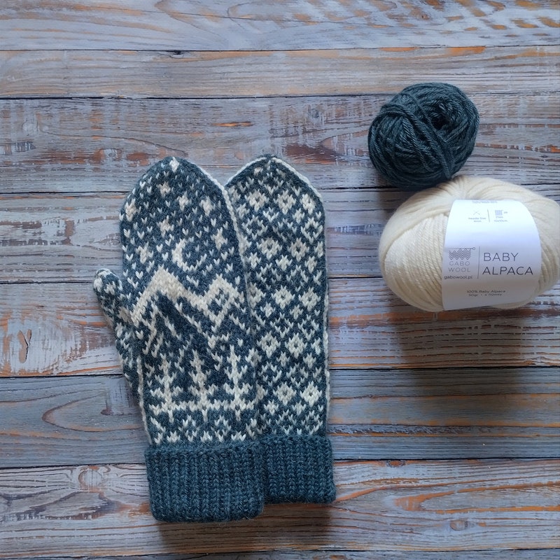Nordic Mittens - Etsy