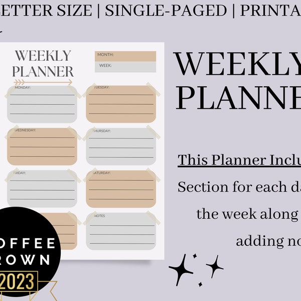 Coffee Shade Printable - Etsy
