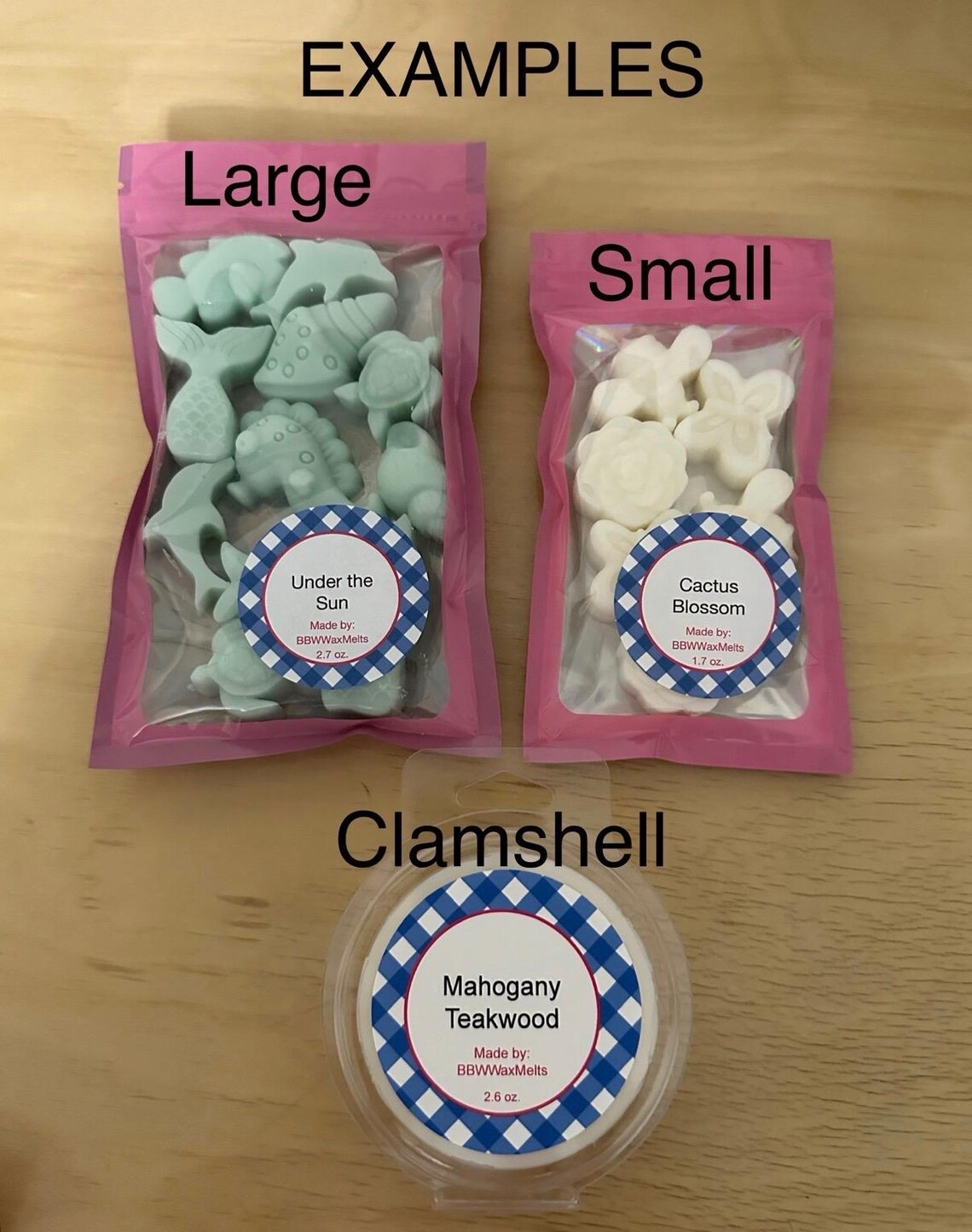 Crushed Candy Cane Wax Melts: Peppermint Holiday Fragrance - Etsy