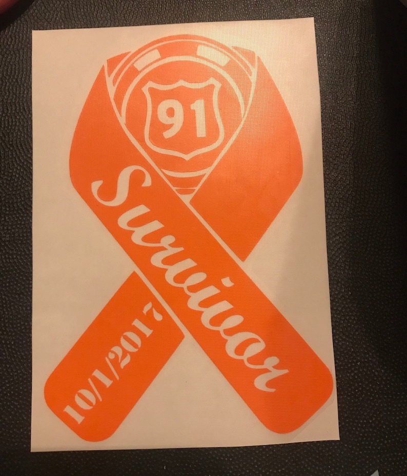 Route 91 Survivor Decal 4in X 6in - Etsy