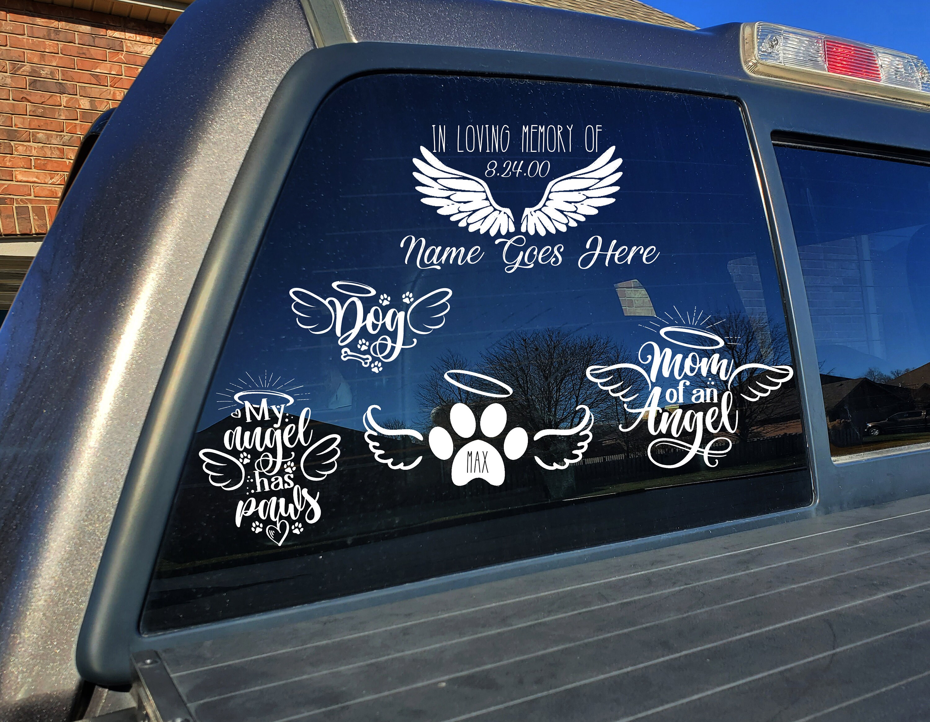 Custom VINYL Decals - Car Decal - Sticker - Personalization - Outdoor ...