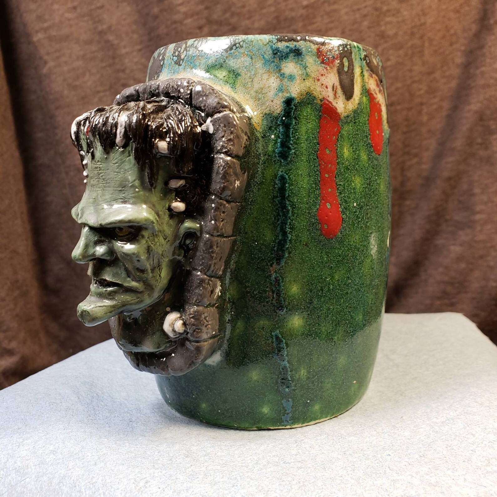 Frankenstein 16oz 3D Ceramic Coffee Mug With FREE Domestic Shipping ...