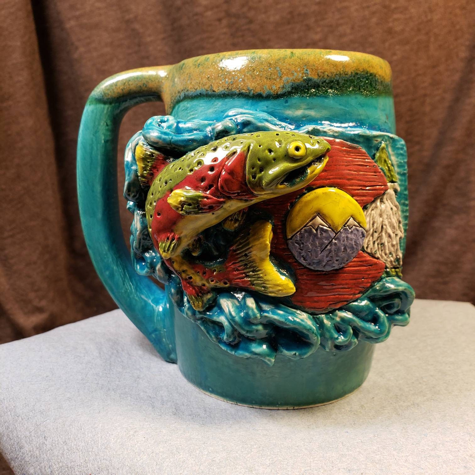 3d Fishing Coffee Mugs - Etsy