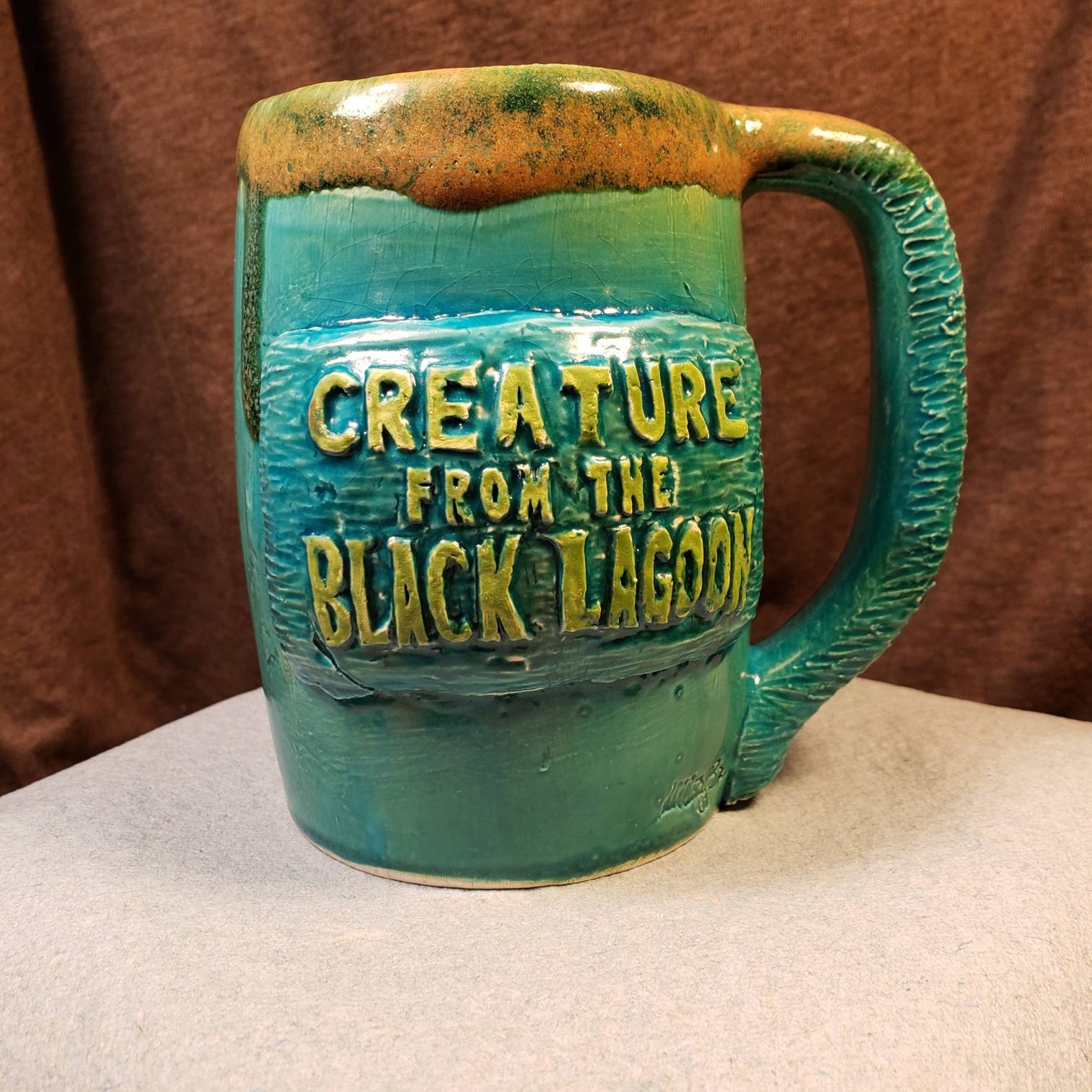 Creature From the Black Lagoon 13 Oz 3D Ceramic Coffee Mug With FREE ...