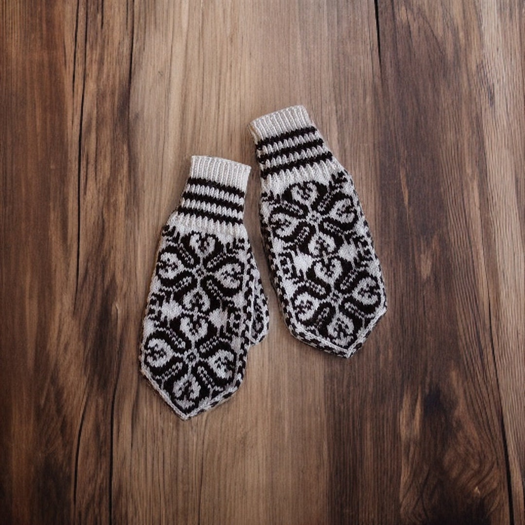 Selbu wanten gebreide wanten Noorse selbu wanten selbu - Etsy België