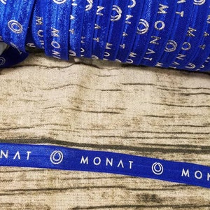 BY THE YARD- New Colors In! - Monat Inspired- Silver Printed Elastic ...