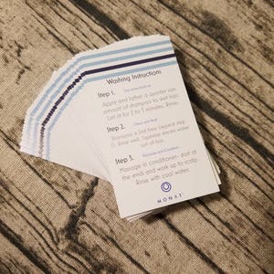 All Items Included! PRINTED Monat Kit- Event Questionnaire, Washing ...