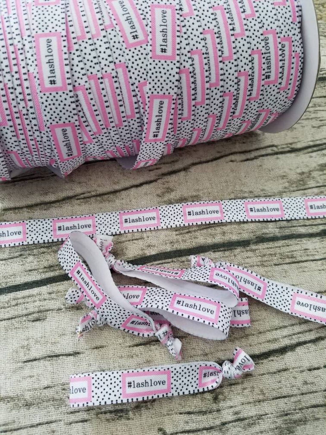 Hair Ties or by the Yard lashlove Lashes Print-mascara Eyes Senegence ...