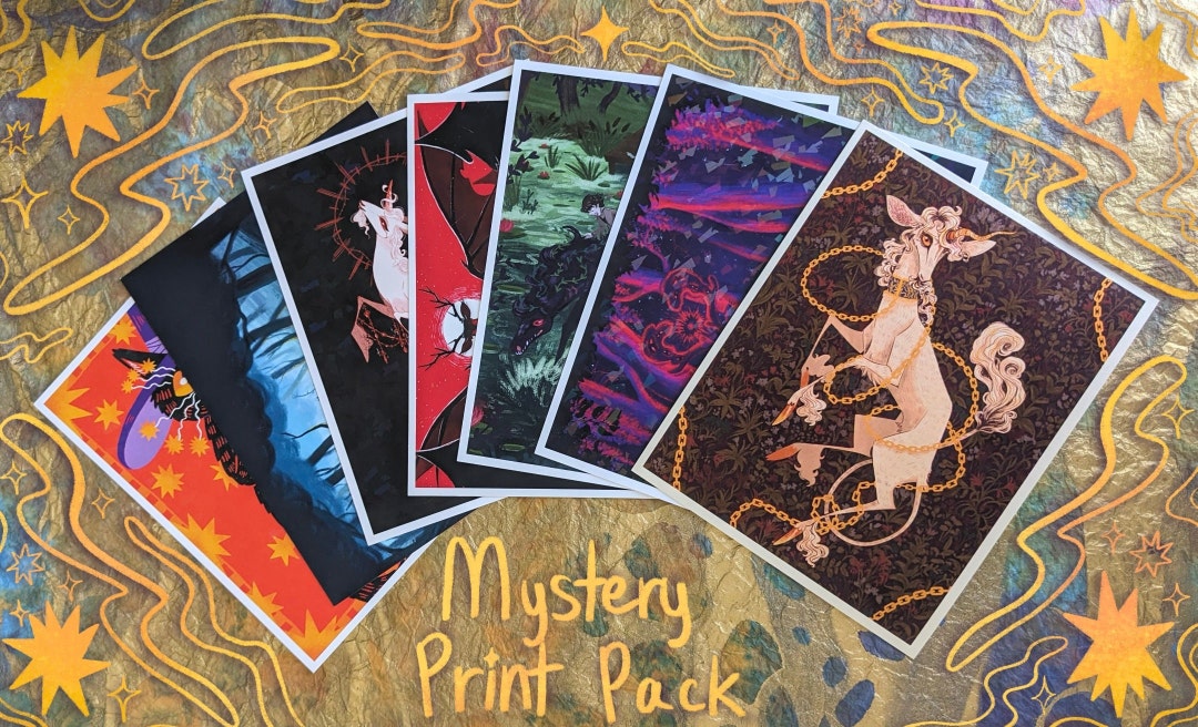 Mystery Big Print Pack - Etsy