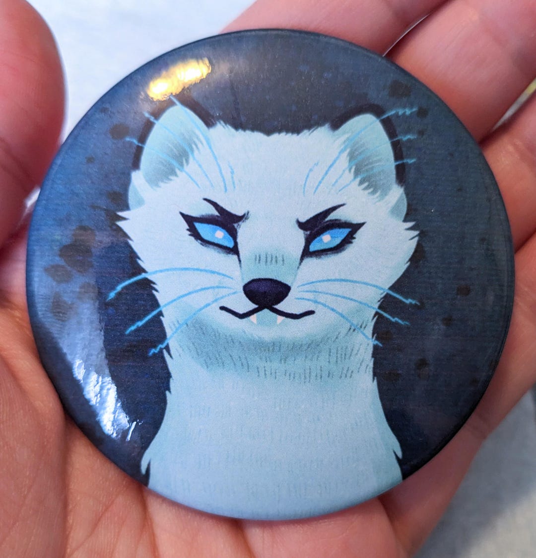 Inscryption Stoat Large Pins READ DESCRIPTION - Etsy