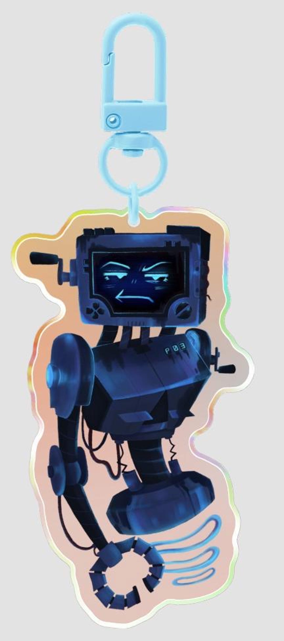 PREORDER Inscryption P03 Rainbow Acrylic Keychain READ DESCRIPTION - Etsy