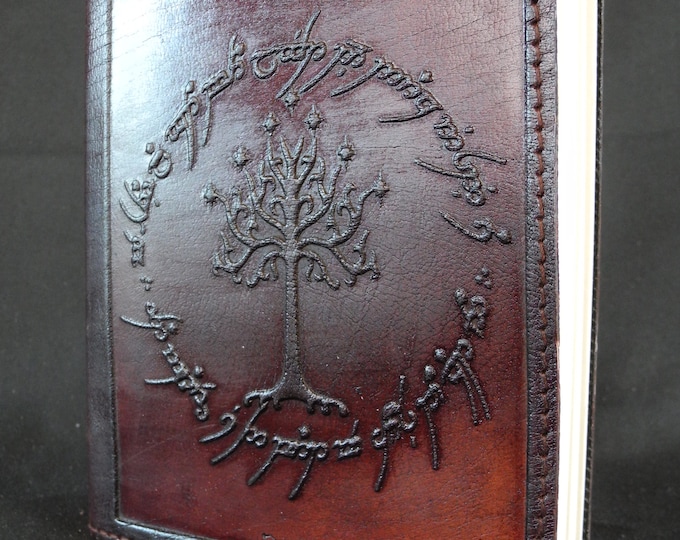 Tree of Gondor by J R Tolkien Handmade Leather Journal Book of Shadows - Etsy