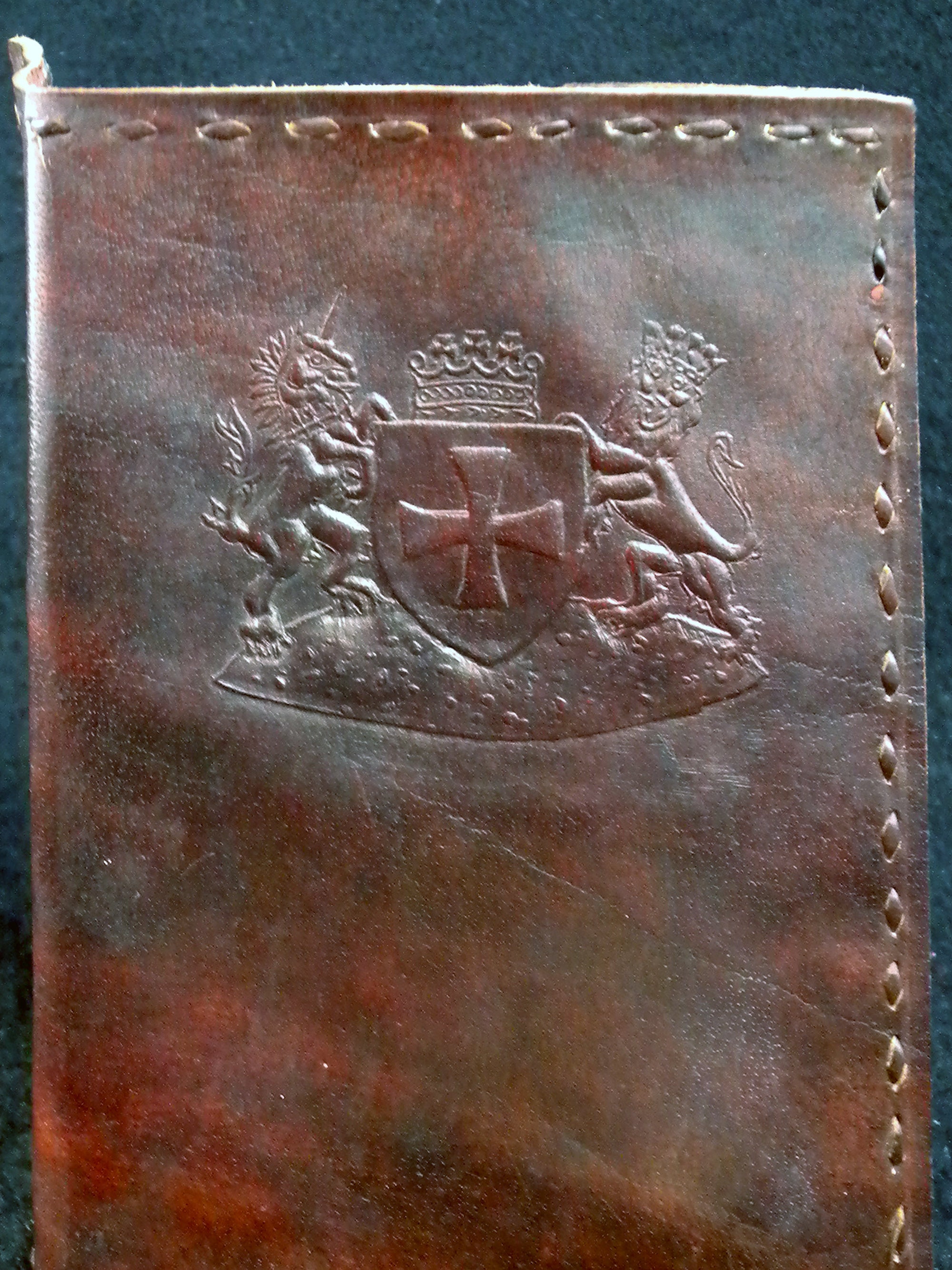 Knights Templars Masonic Leather Passport Covers HIDEOUSLY | Etsy