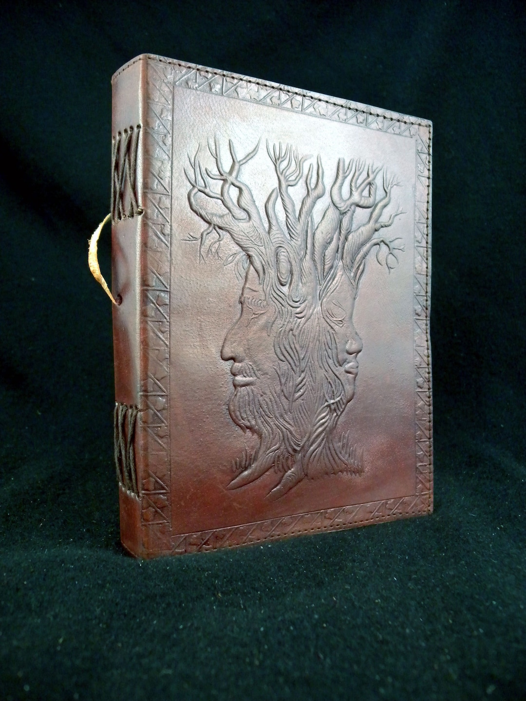J R Tolkien's TREEBEARD A5 Fantasy Handmade Leather Journal Diary Book ...